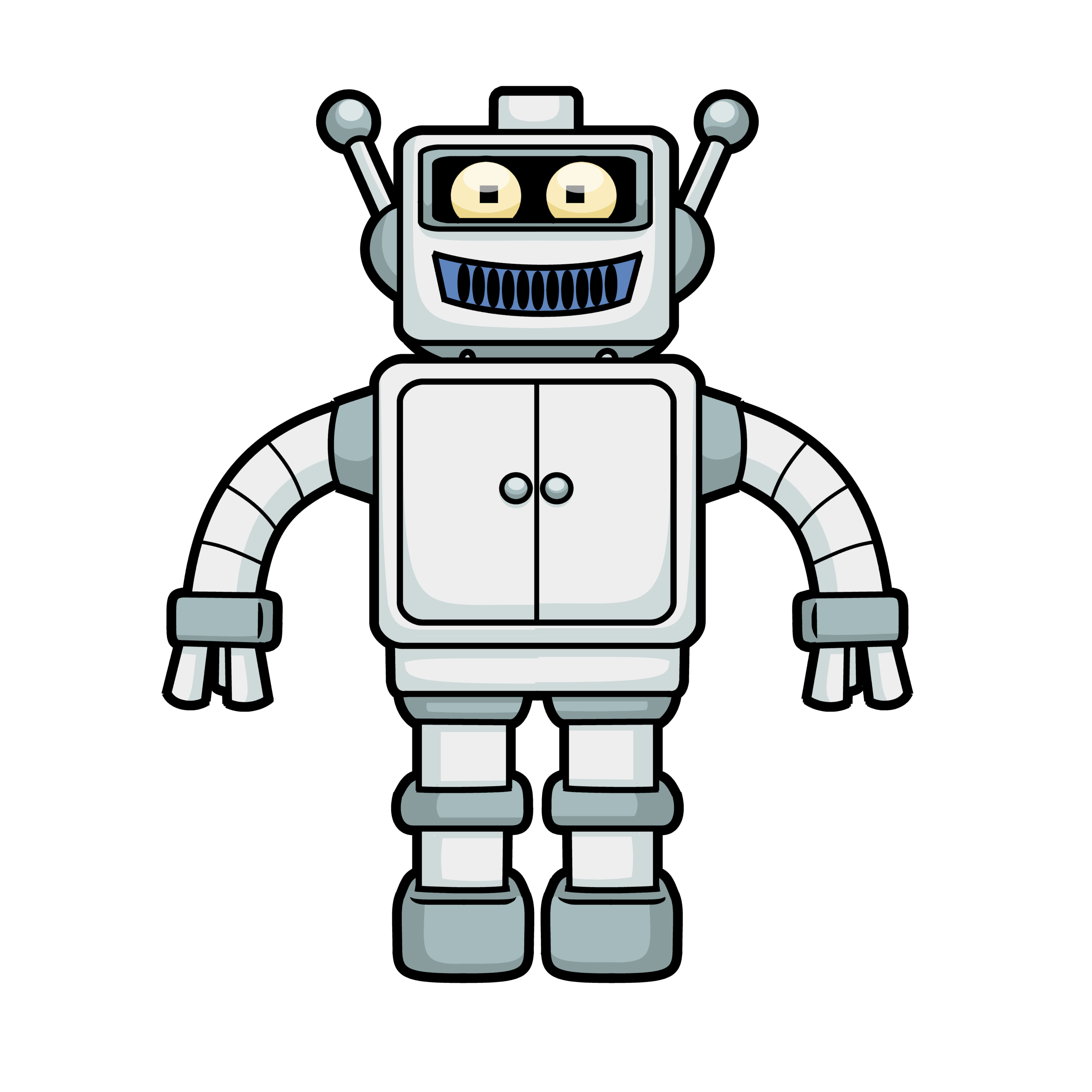 Coloriage robot facile à imprimer Coloriage robot facile à imprimer