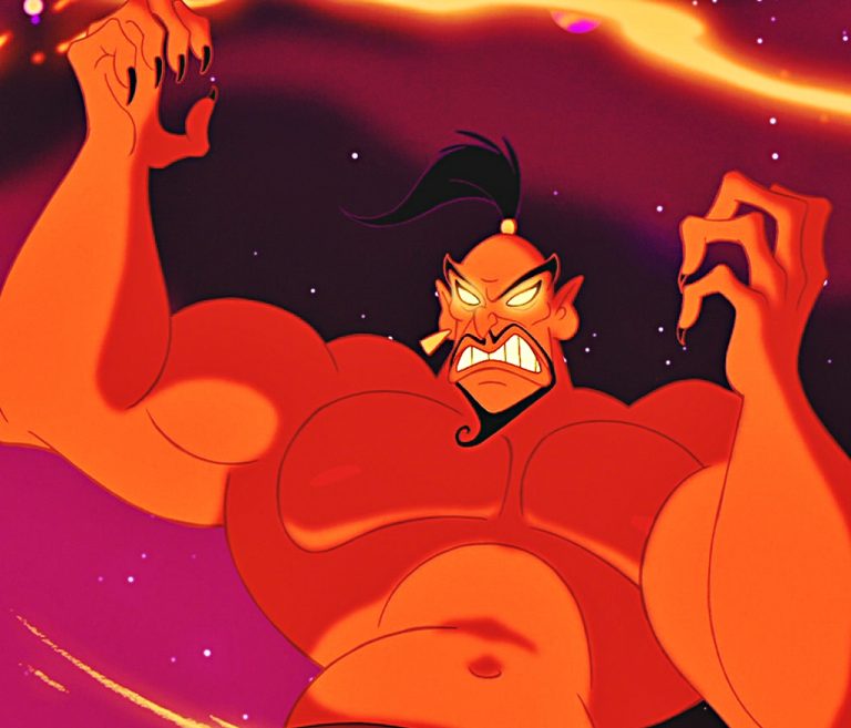 Disegno di Il genio Jafar da colorare - Pagine da colorare gratis Disegno di Il genio Jafar da colorare - Pagine da colorare gratis